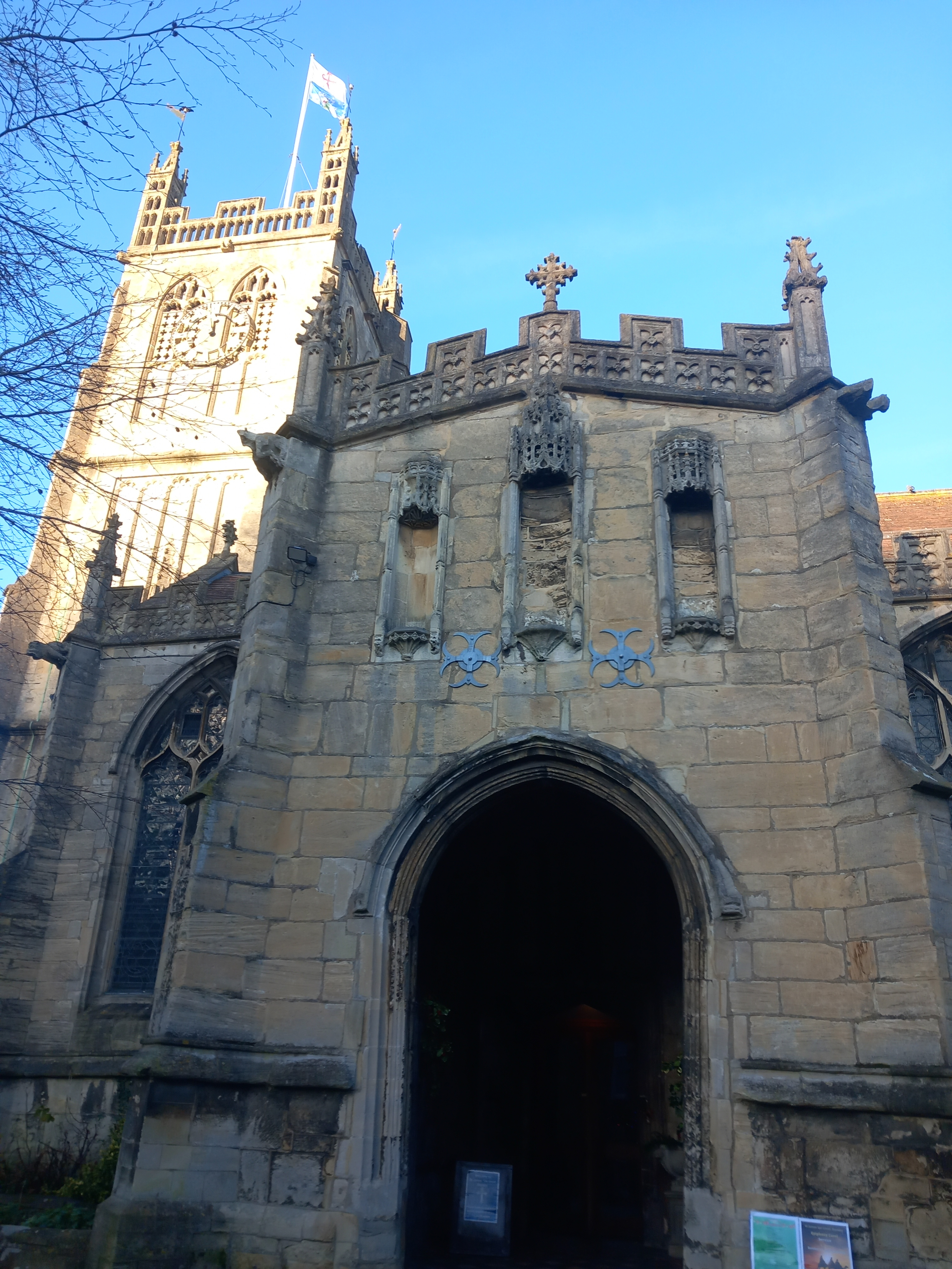 In the footsteps of Edwin Budding - The South Porch - St. James Parish ...