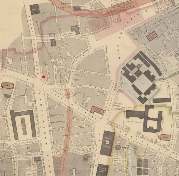 2 Farringdon Road - 1864 Map | The Old Lawnmower Club